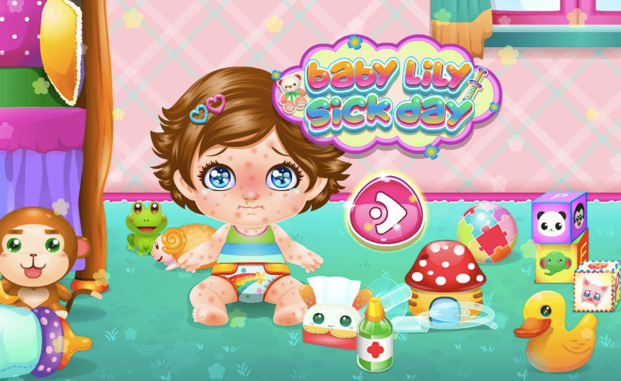 Baby Lily Sick Day 🕹️ Joacă online pe Play123