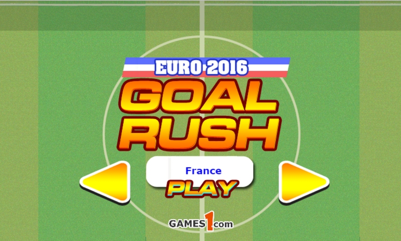 Euro 2016: Goal Rush 🕹️ Joacă online pe Play123